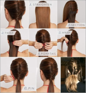 Best Step By Step Ponytail Hairstyle Tutorials