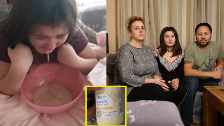Girl, 10, falls violently sick after drinking 'bleach-flavoured ...