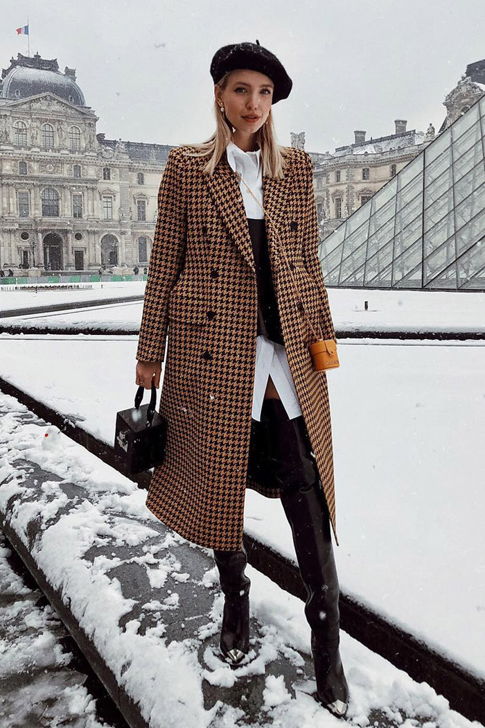 Snow day outfits: winter street style done right