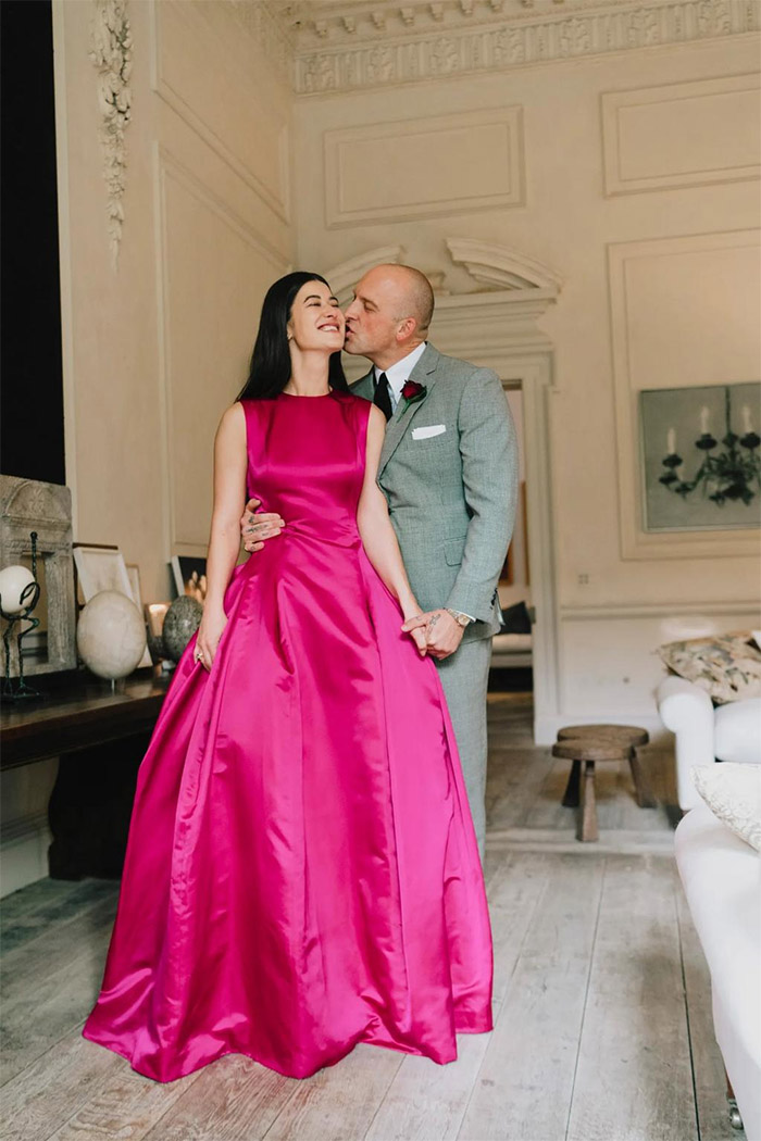 9 Pink Wedding Dresses Are The Coolest Modern Bridal Trend