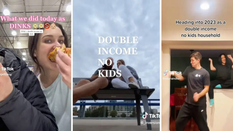 Couples on TikTok showing their 'double-income, no-kids lifestyle. Here ...