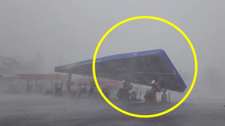 Hurricane Idalia Ravages Perry, Florida: Gas Pumps Ripped, Thousands ...