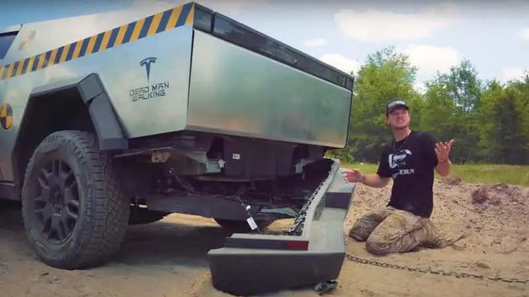 YouTuber WhistlinDiesel Pushes Tesla Cybertruck to the Limit Watch the ...