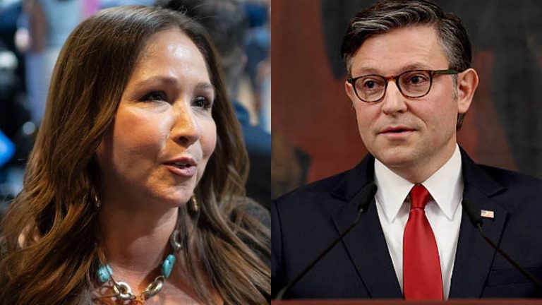 Adelita Grijalva demands the oath, telling Mike Johnson: 'Your job is ...