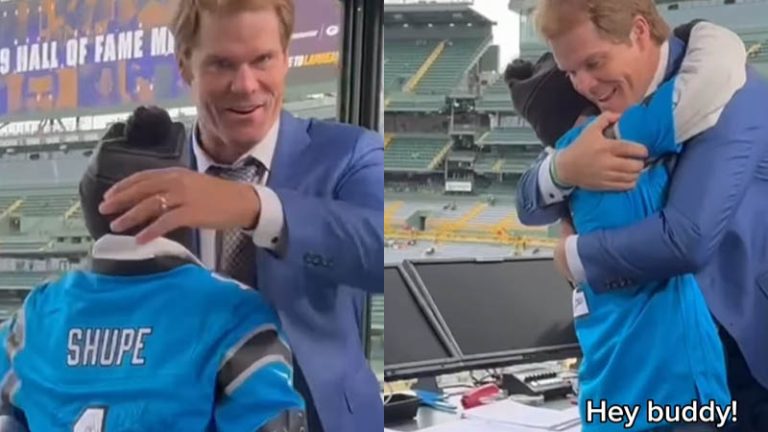 14 Year Old Boy Celebrates Reunion with Football Hero Following Heart ...
