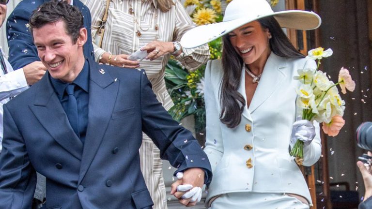 Dua Lipa and Callum Turner wedding spark online celebration of rom-com ...